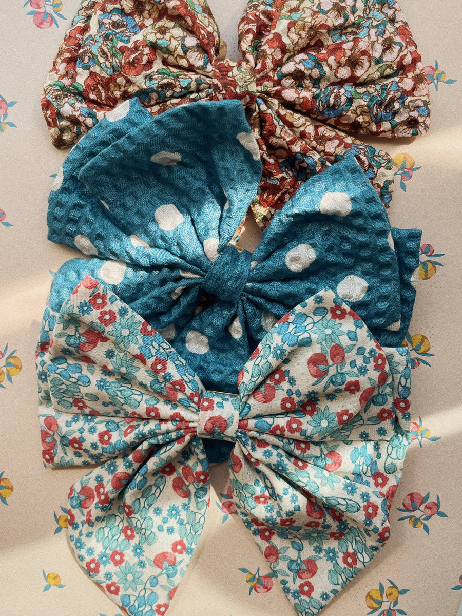 bowie hair clip - bibi blue – Little Bae